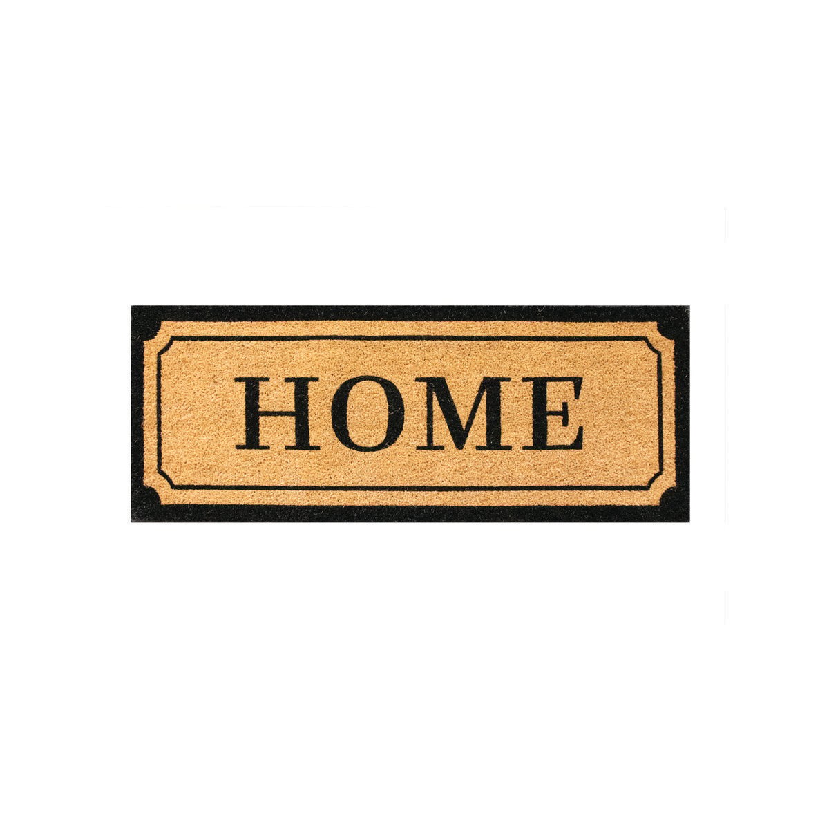 Madras Link 45 x 115cm Black Home Long Coir Door Mat - Bunnings Australia