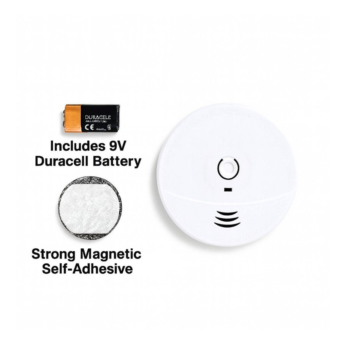 FirePro 9V Smoke Alarm with Mount Plate - Bunnings Australia