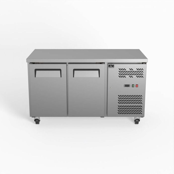 AG Equipment AG Two Door Commercial Worktop / Under Bench Freezer 700mm ...