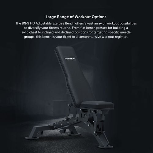 Cortex Bn-9 Fid Adjustable Exercise Bench - Bunnings Australia