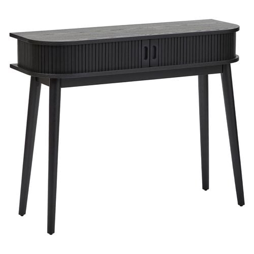 Cooper & Co. Curve 100cm Console Table Black - Bunnings Australia