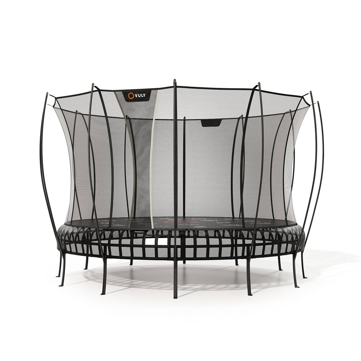 VULY Thunder 2 Extra Large 15ft Springless Trampoline with Enclosure ...