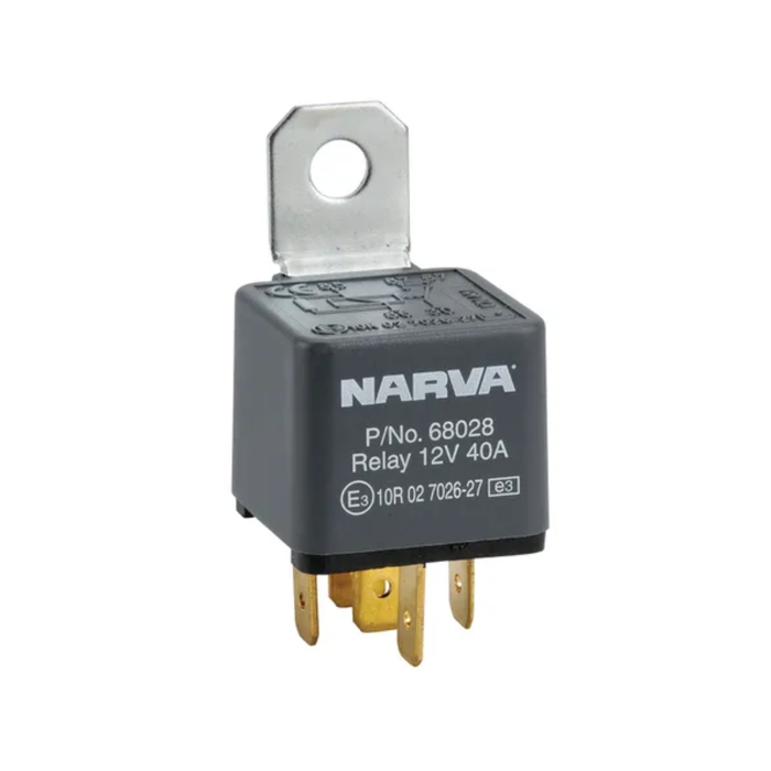 Narva 12V 40A Normally Open Contacts 5 Pin Relay - Bunnings Australia