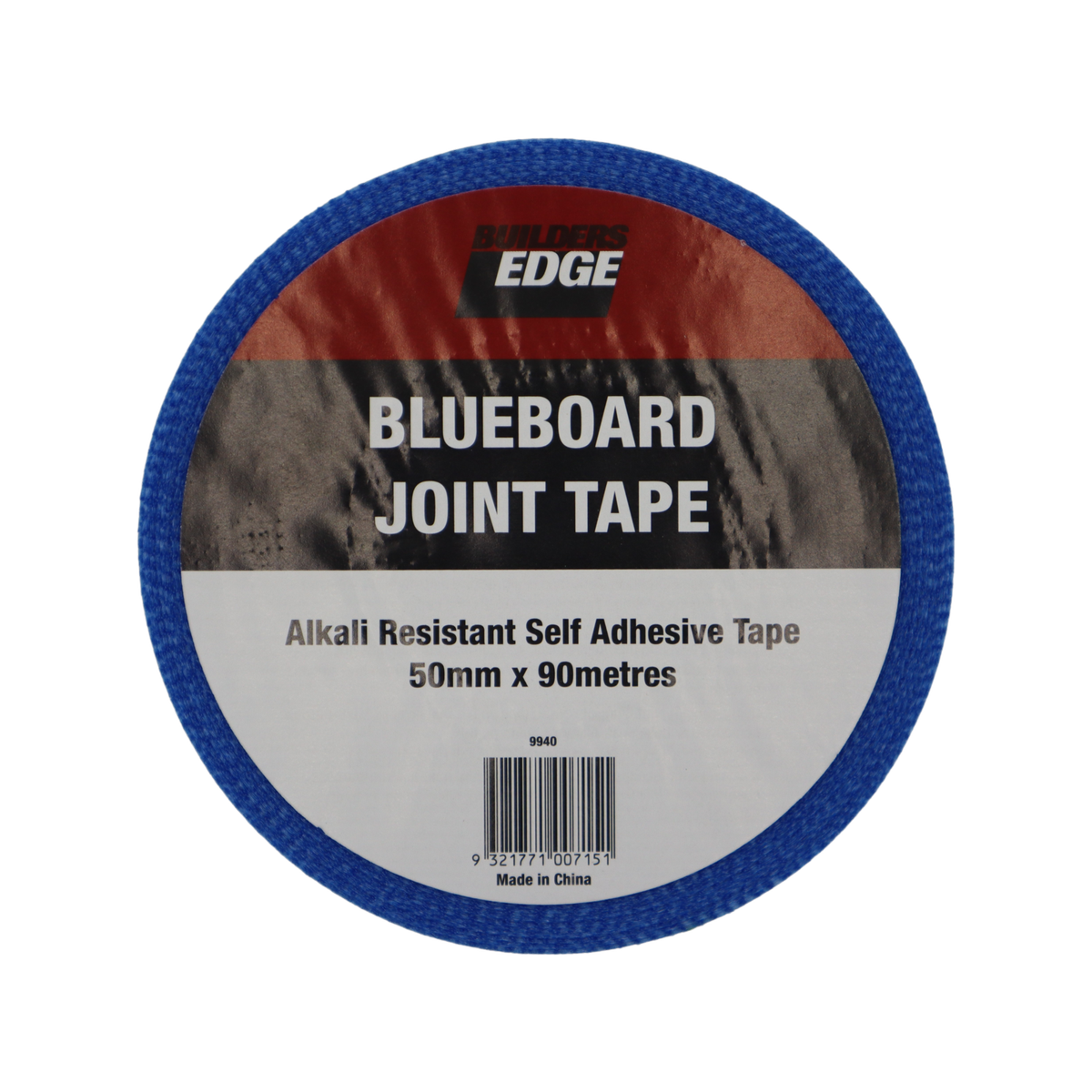 Builders Edge 50mm x 90m Alkali Resistant Render Fibre Cement Tape ...