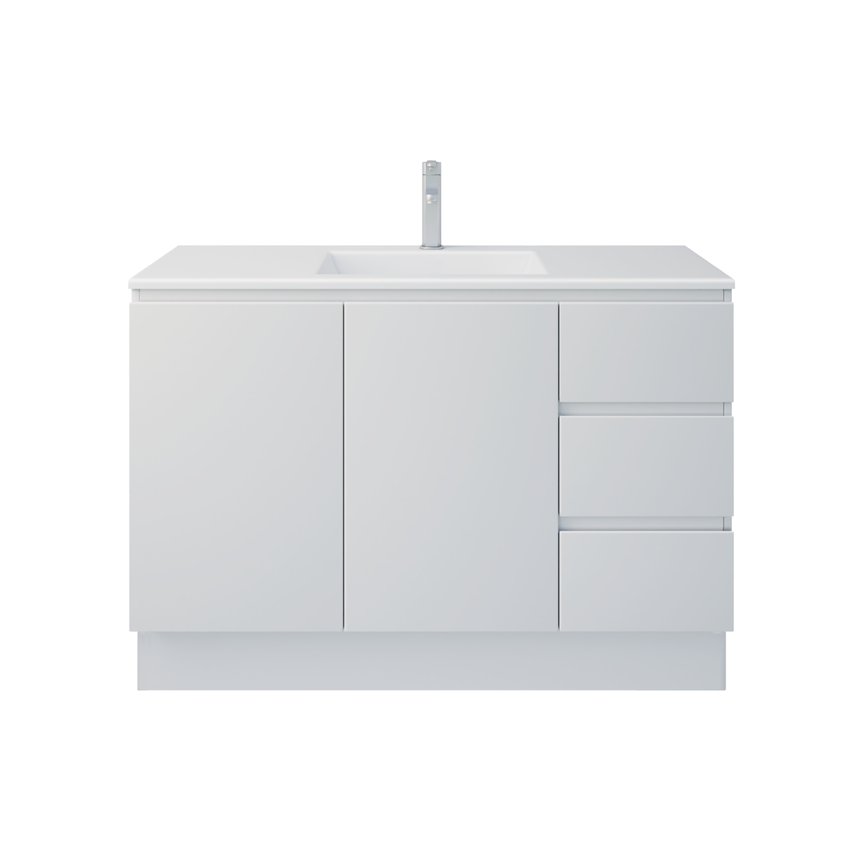 New England Joinery 1200mm King Regal Top Floor Standing Vanity ...