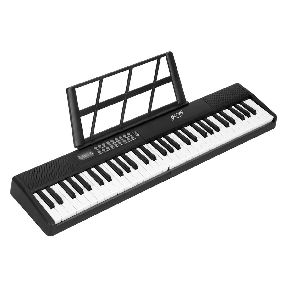 Alpha 61 Keys Electronic Piano Keyboard Digital Foldable w/ Bag ...