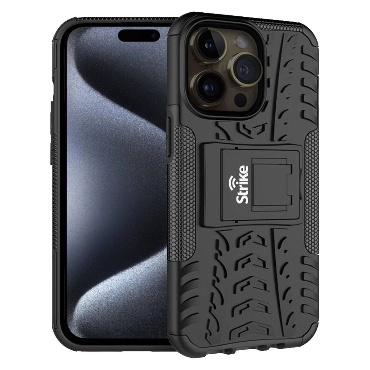 Strike Rugged Case for Apple iPhone 15 Pro (Black) - Bunnings Australia