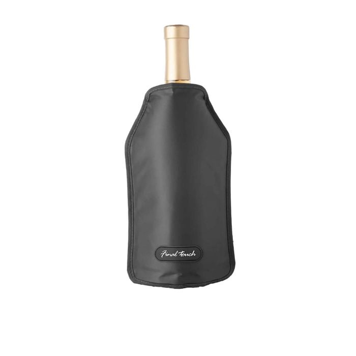 Final Touch Bottle Cooling Sleeve Black - Bunnings Australia