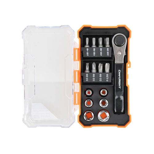 Craftright 23 Piece Mini Ratchet Tool Set - Bunnings Australia