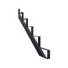 Peak Black 5 Tread Steel Stair Stringer - Bunnings Australia