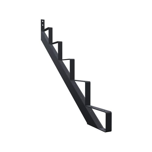 Peak Black 5 Tread Steel Stair Stringer - Bunnings Australia
