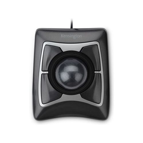 Kensington Expert Wired Ambidextrous Trackball Optical Mouse - Black ...