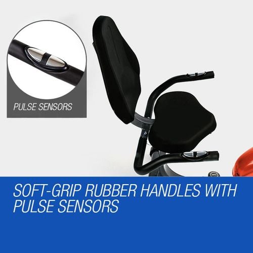 Proflex Magnetic Recumbent Exercise Bike Trainer with LCD Display ...