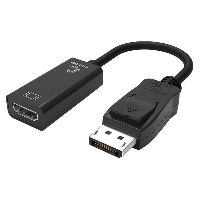 Comsol 20cm Display Port Male To HDMI Female Adapter 4K2K - Bunnings ...
