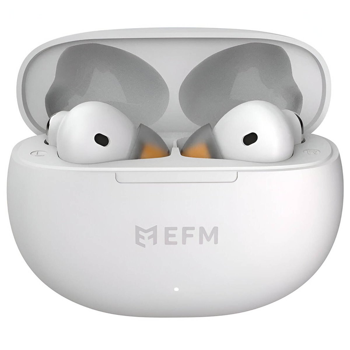 EFM Boston TWS Earbuds with Wireless Charging - White - Bunnings Australia