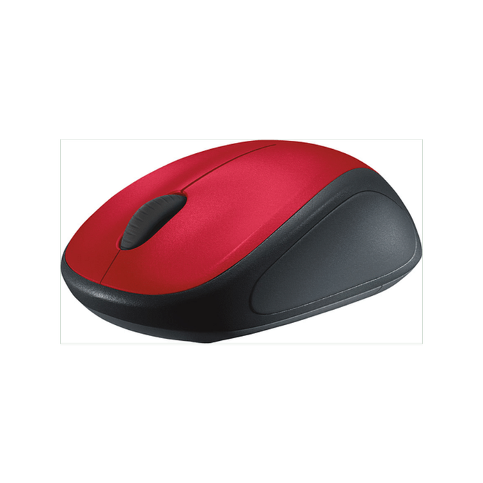 Logitech M235 Wireless Mouse with Compact Contoured Design - Red [910 ...