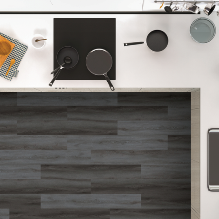 HanWood 6mm 2.2m² Storm Vinyl SPC Hybrid Tile - Bunnings New Zealand