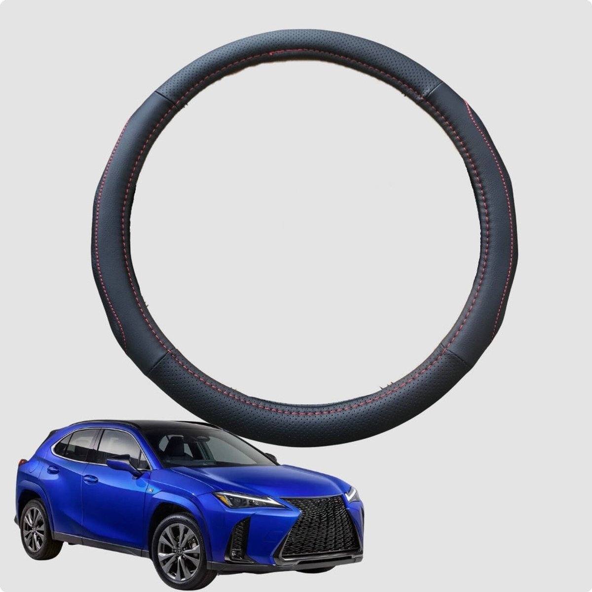 Steering Wheel Cover for Lexus UX 2021-Current (10R 15R) 38CM | Circle ...