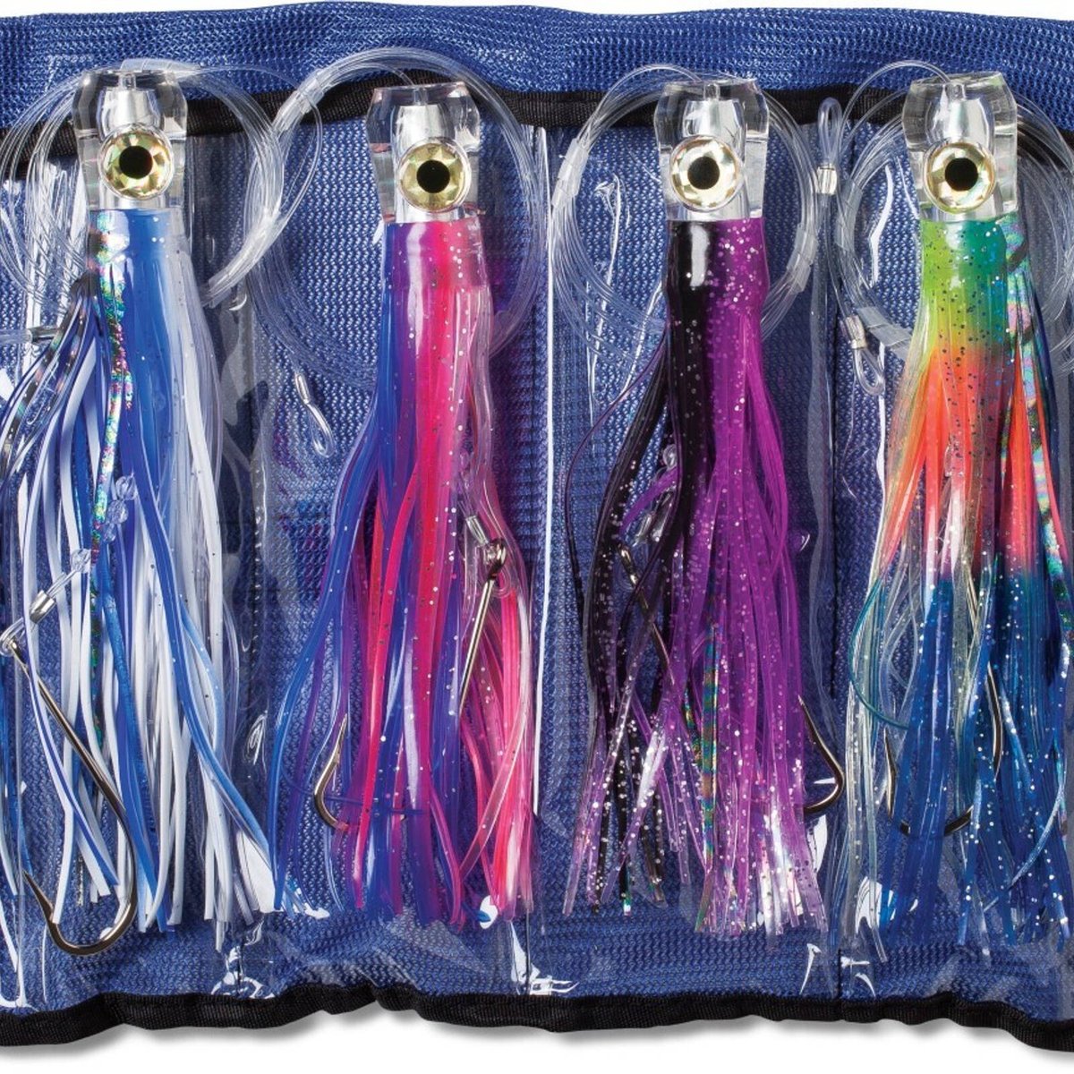 Williamson Big Game Catcher Kit : 4 x 8 Rigged Trolling Lures in Lure ...