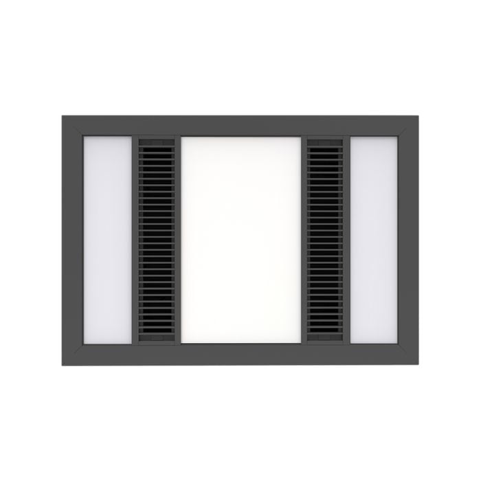 Manrose Black Rio 3 In 1 Bathroom Heater - Bunnings Australia