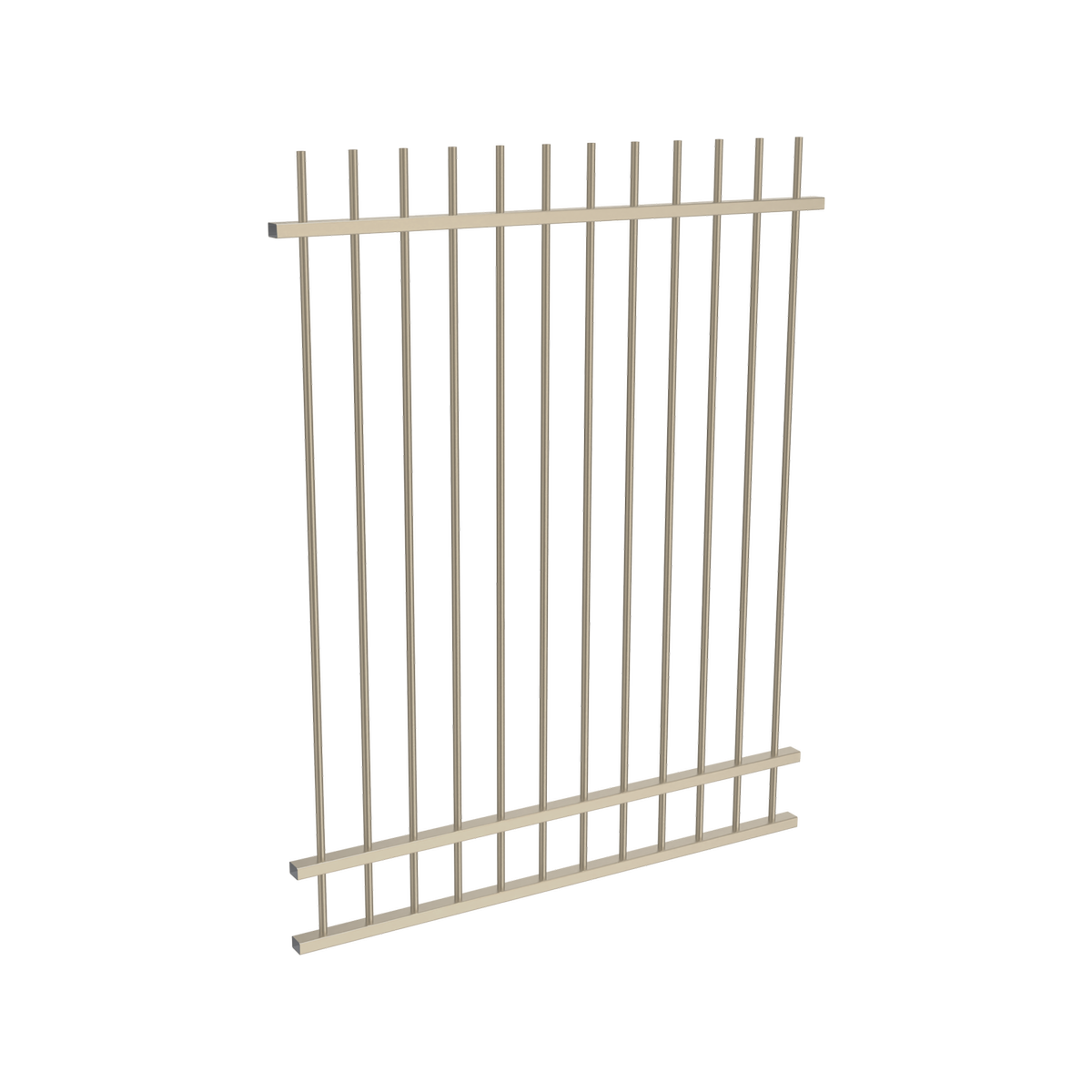 ProtectorAl 350 - 1200 x 1500mm Paperbark Aluminium Picket Top Pool ...