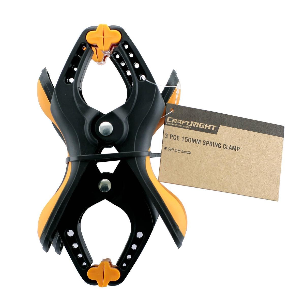 Craftright Spring Clamp Set 3pc - Bunnings New Zealand