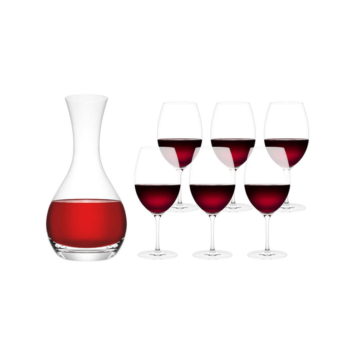 Plumm Everyday The Glass & La Trobe 7 Piece Decanter Gift Set ...