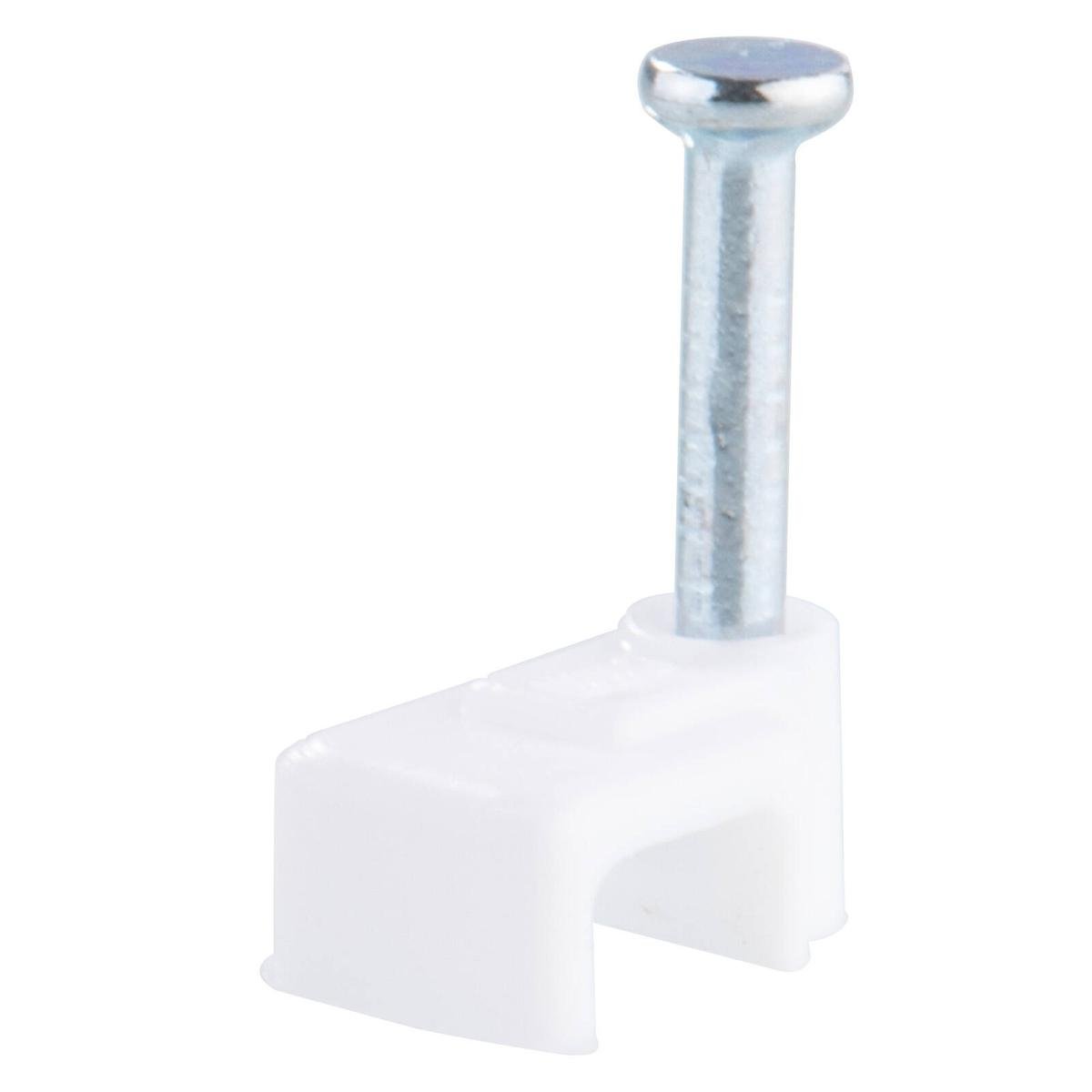 DETA 5mm White Flat Cable Clips - 200 Pack - Bunnings New Zealand