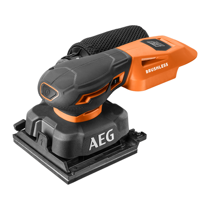 AEG 18V Sub Compact ¼ Sheet Sander - Skin Only - Bunnings Australia