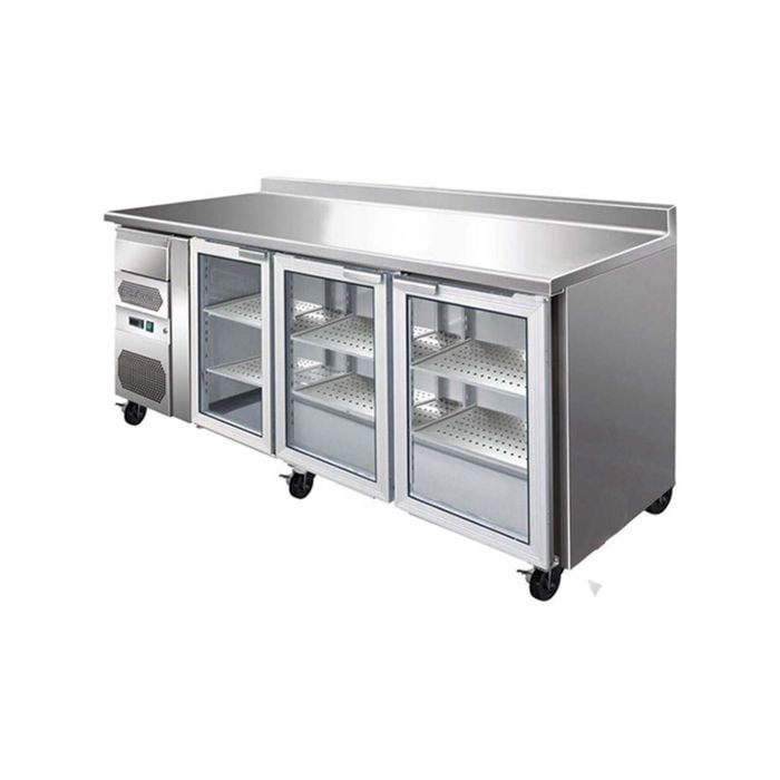 Thermaster Tropicalised Three Door Bar Fridge - Under Bench Fridges ...