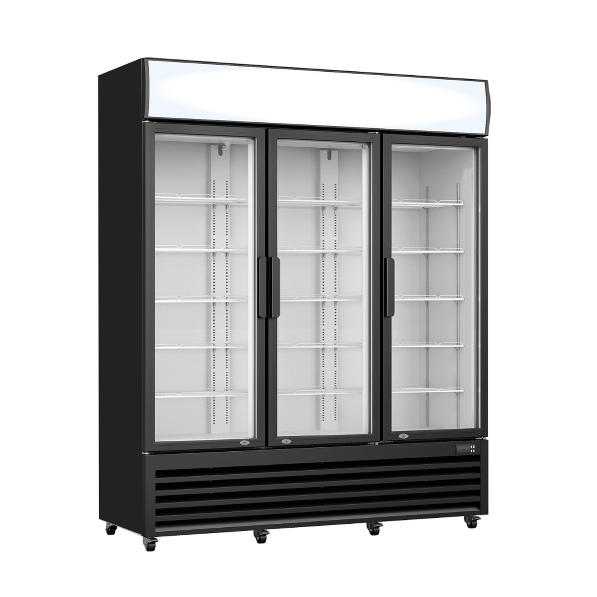 Thermaster Three Glass Door Colourbond Upright Drink Fridge LG-1203BP ...