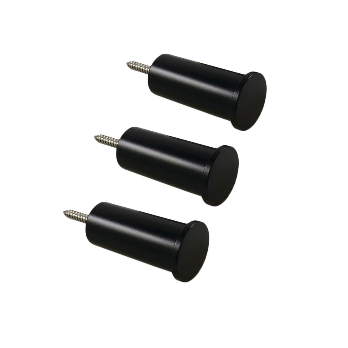Adoored Black Stud Bino Deco Hook - 3 Pack - Bunnings Australia