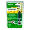Whitco Sliding Window Push Lock - Black - Bunnings Australia