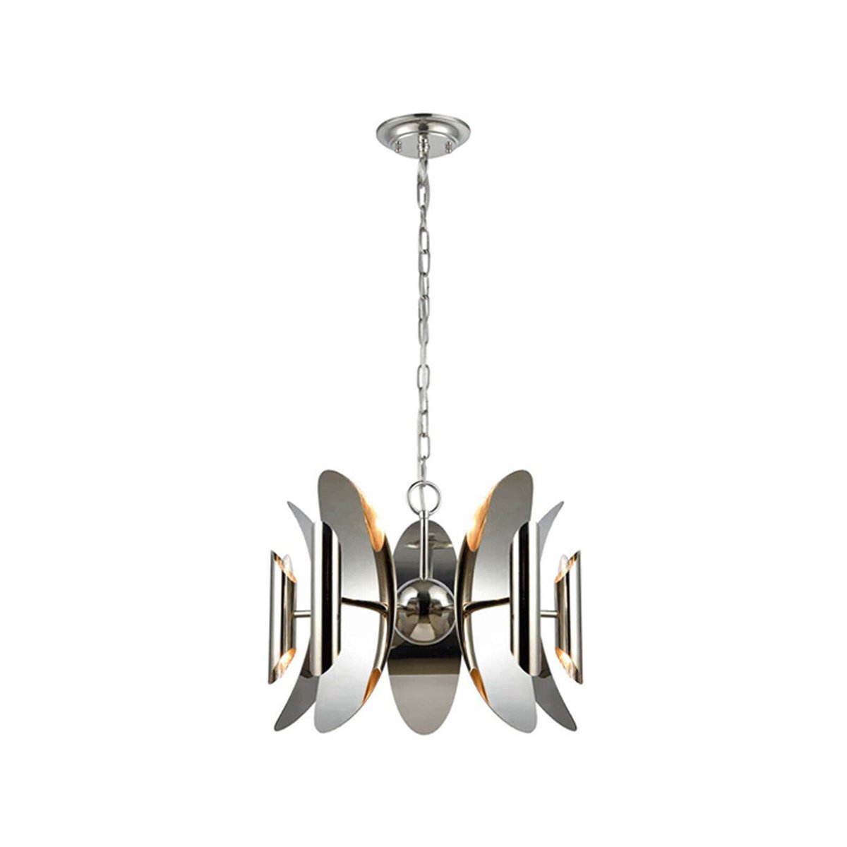 CLA Lighting STRATO Polished Nickel Hardware with Stainless Steel ...