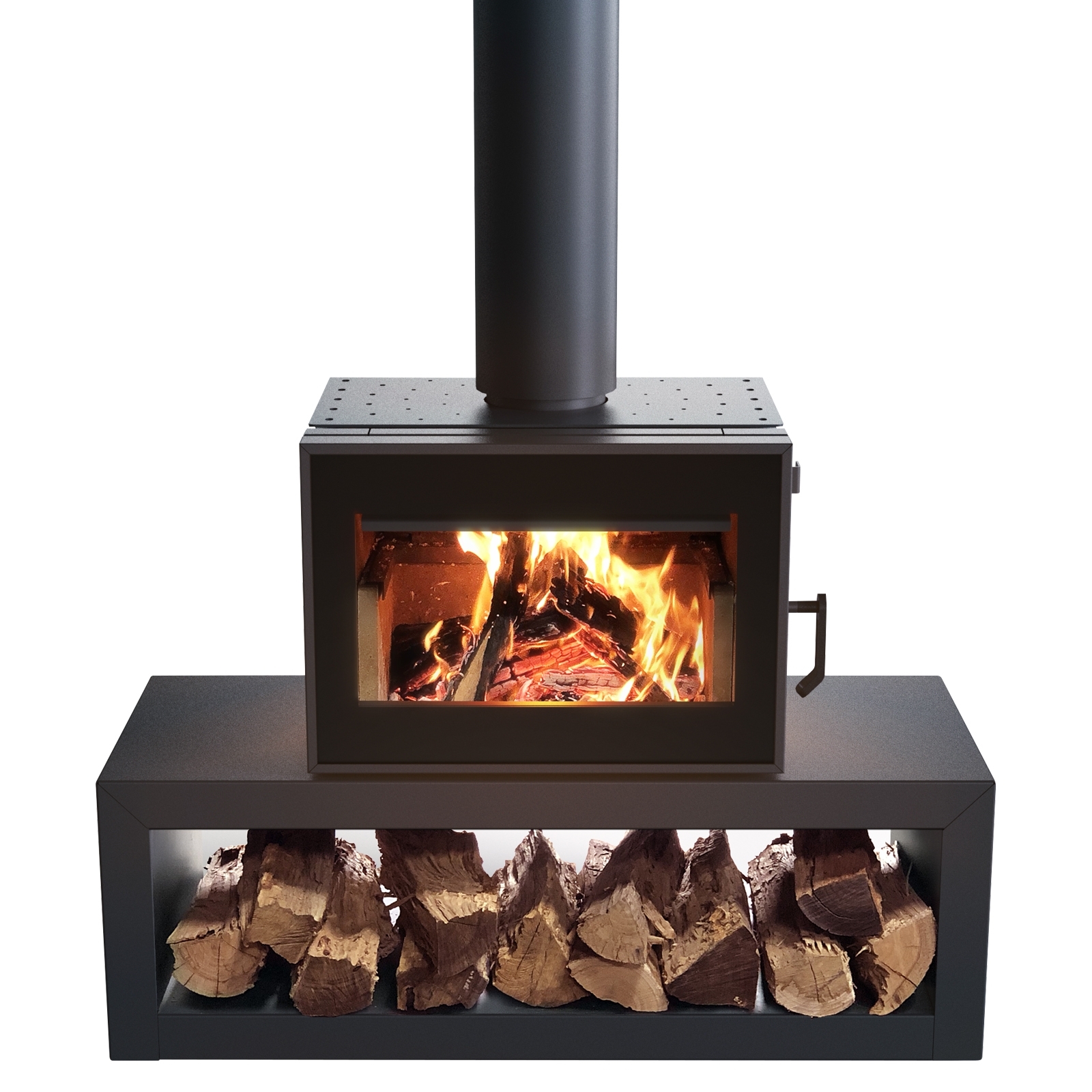 Wood Heaters Fireplaces Wood Fire Bunnings Australia