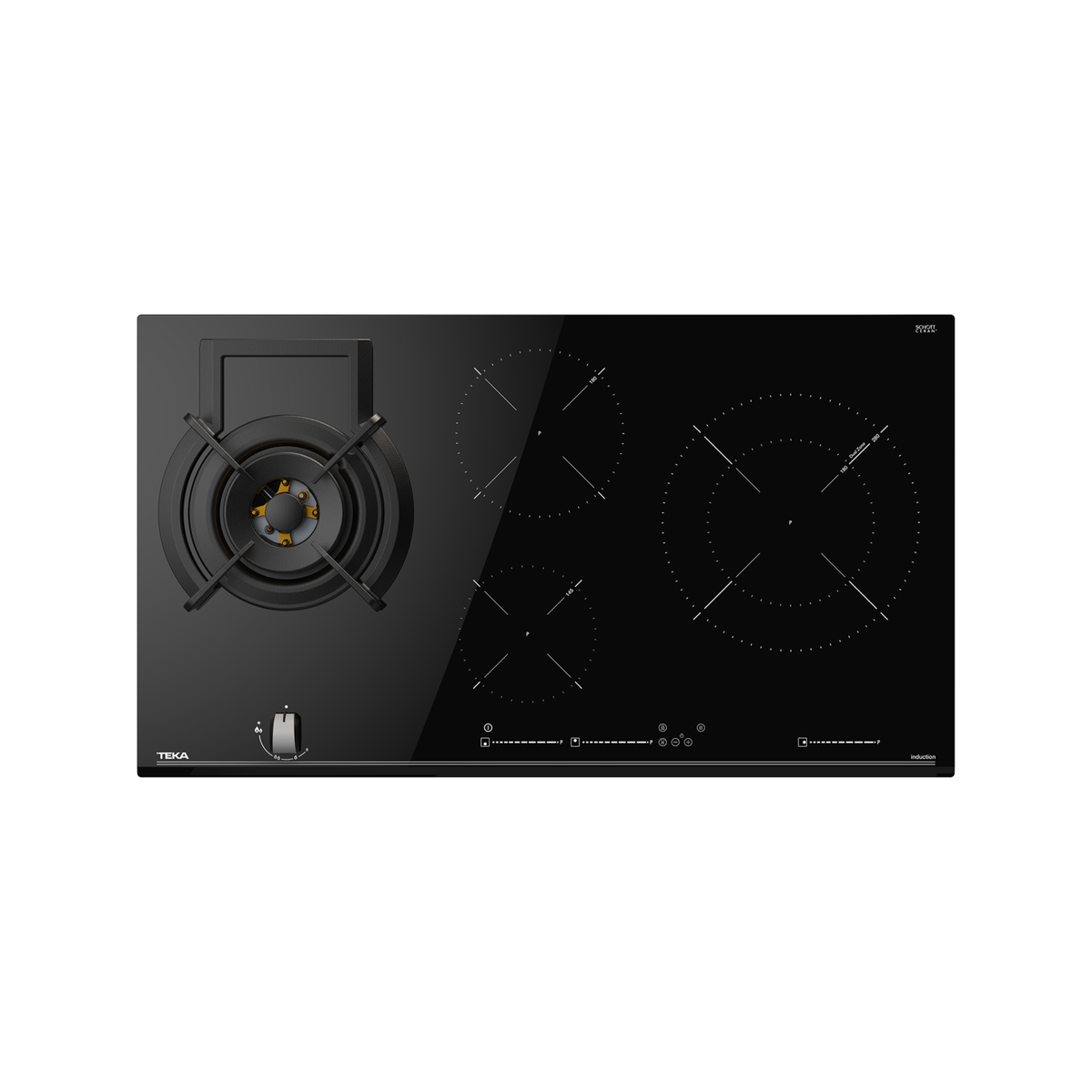 TEKA 90cm Hybrid Gas/Induction Cooktop - Bunnings Australia