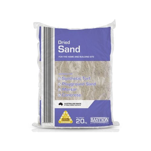 Bastion 20kg Dried Sand - Bunnings Australia