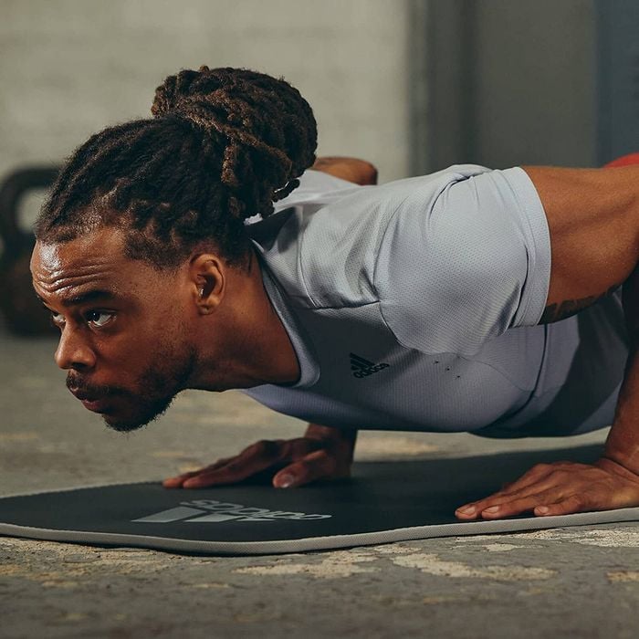 Adidas Training Mat - Grey - Bunnings Australia