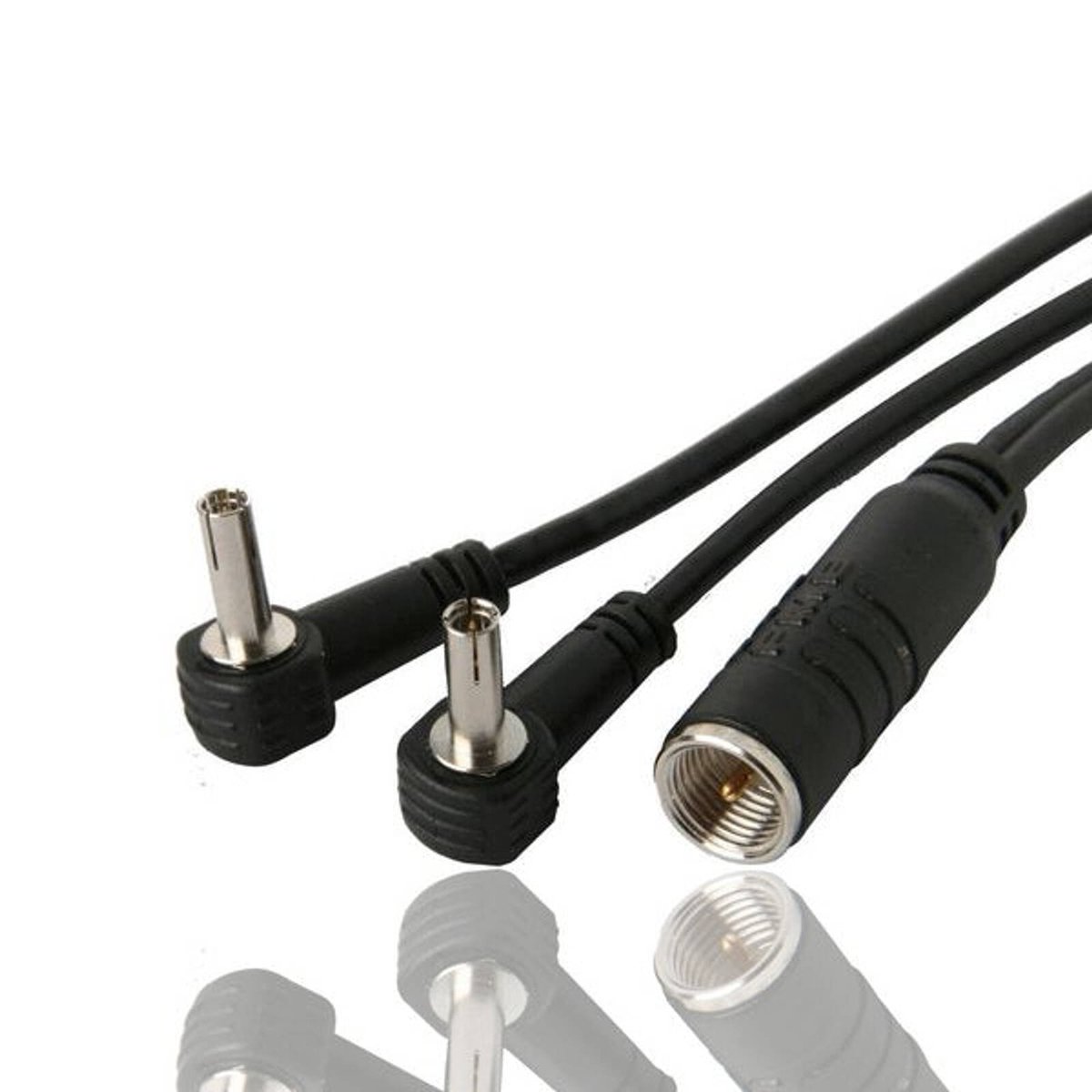 Dual SMK TS9 Patch Lead to Single FME Male RF Antenna Adaptor Right ...