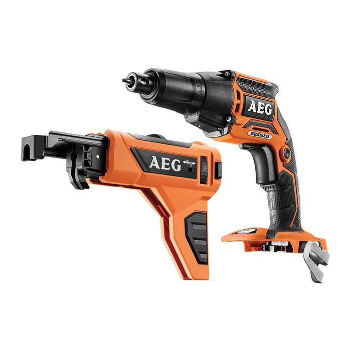 AEG 18V Brushless Collated Screw Gun - Skin Only - Bunnings New Zealand