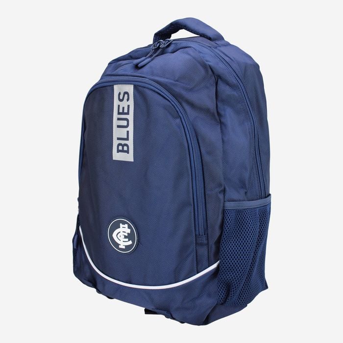 Carlton Blues AFL Stirling Sports Backpack Bag - Bunnings Australia