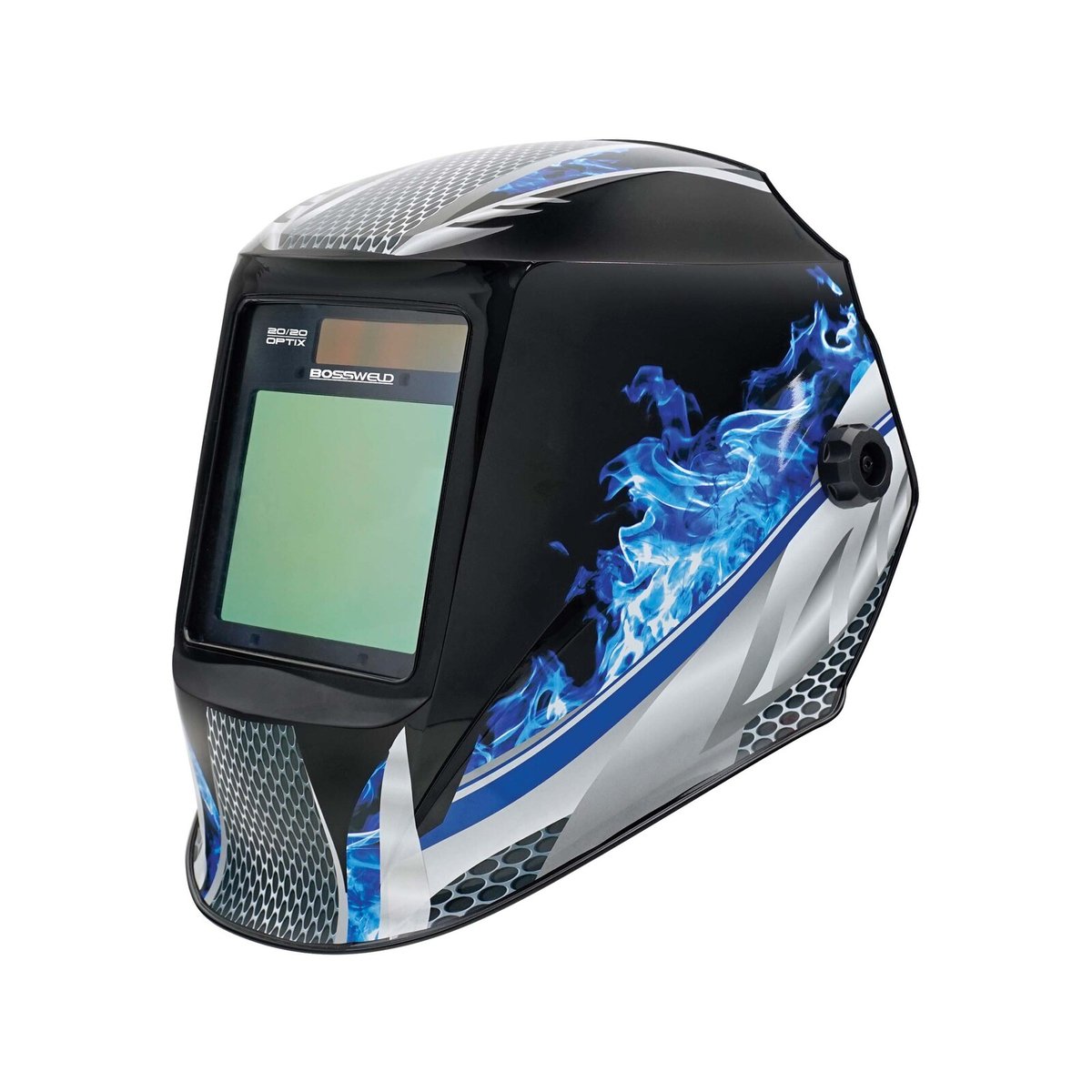 Bossweld XV-Pro Variable Shade Electronic Welding Helmet - Bunnings ...
