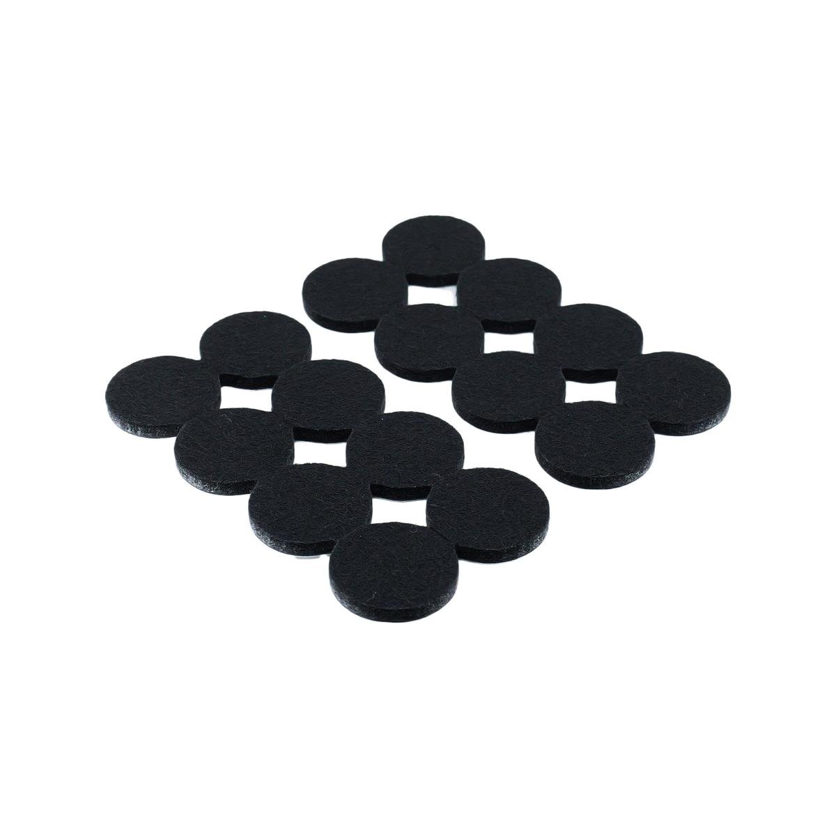 Surface Gard 29mm Round Black Floor Protection - 16 Piece - Bunnings ...