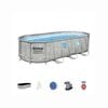 Bestway 5.49m x 2.74m x 1.22m Power Steel Swim Vista Oval Above Ground Pool Set - Bunnings Australia