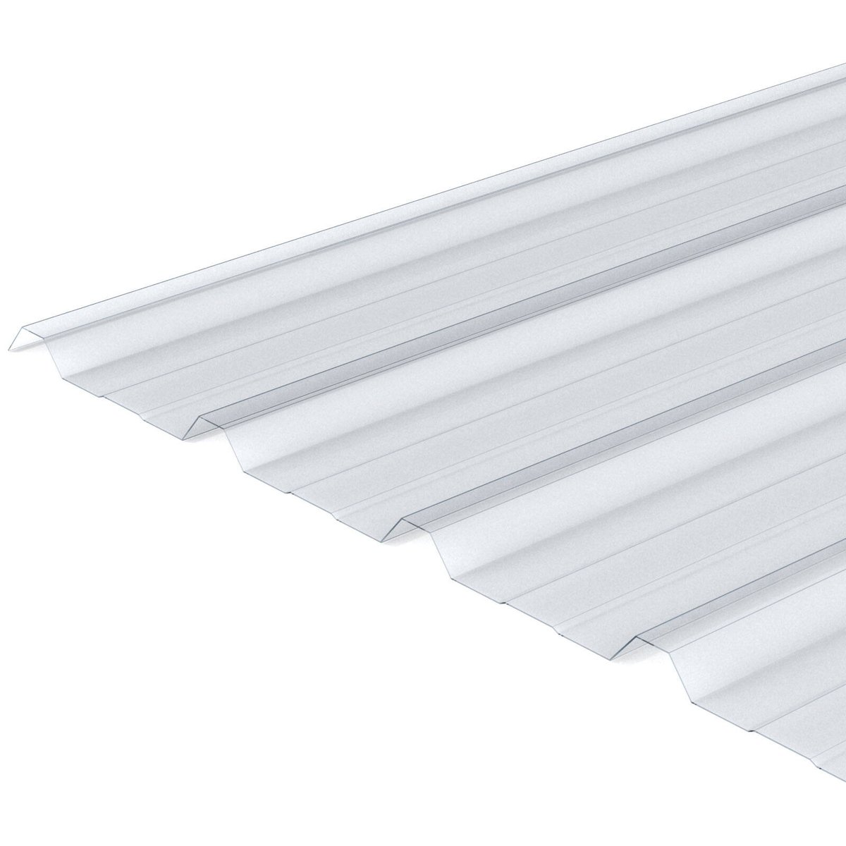 Suntuf 5.4m Clear Trimdeck Polycarbonate Roofing - Bunnings Australia