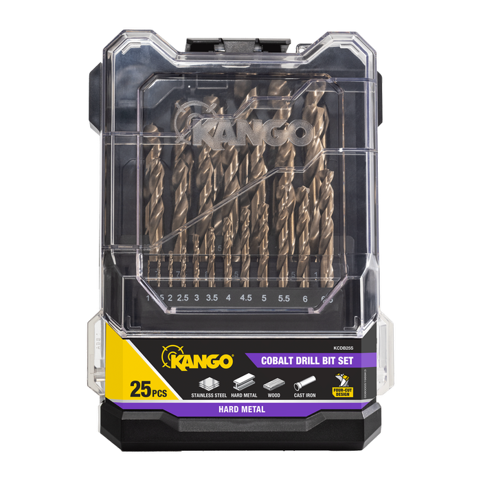 Kango 25-Piece HSS Cobalt Set - Bunnings Australia
