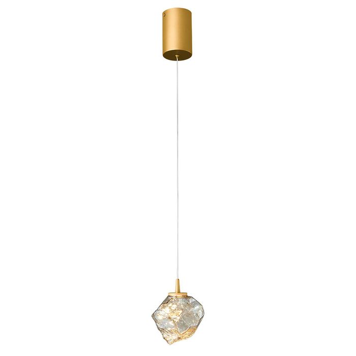 Vencha Gem 1 Light LED Glass Pendant - Bunnings Australia