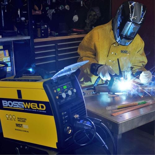 Bossweld MST185 Plus 180A MIG Stick and TIG Inverter Welder - Bunnings ...