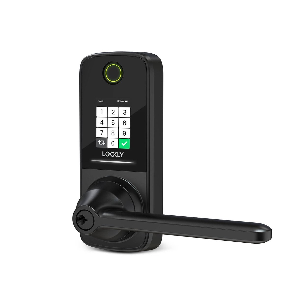 Lockly Secure Pro Latch Matte Black - Bunnings Australia