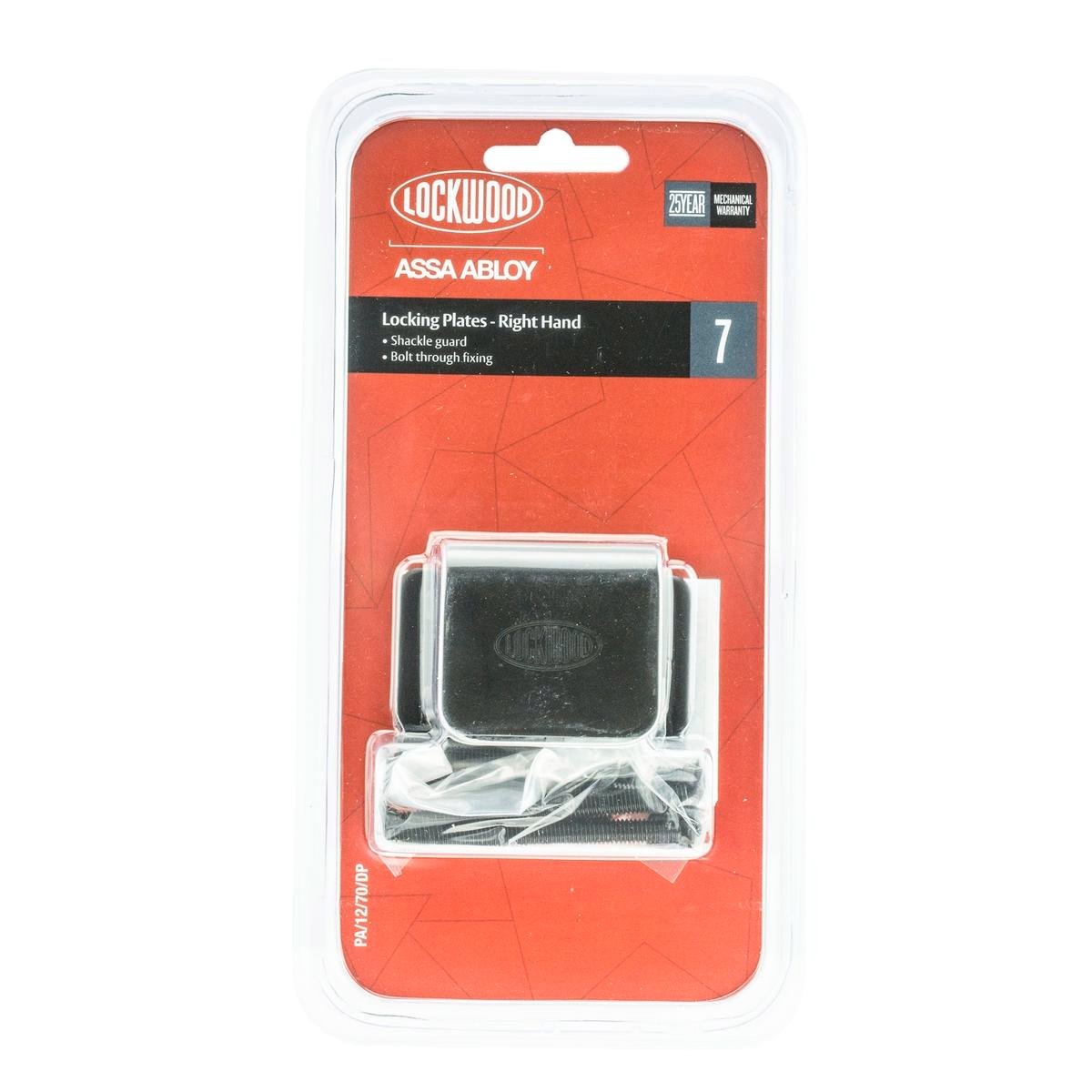 Lockwood 70mm Right Hand Locking Plates - Bunnings Australia